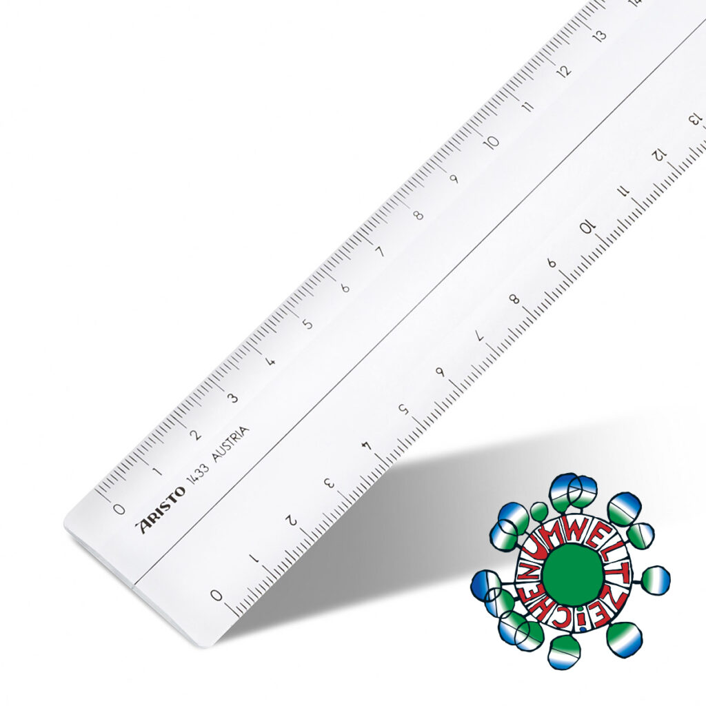 Lineal 30 cm, mit mm-Teilung - ARISTO