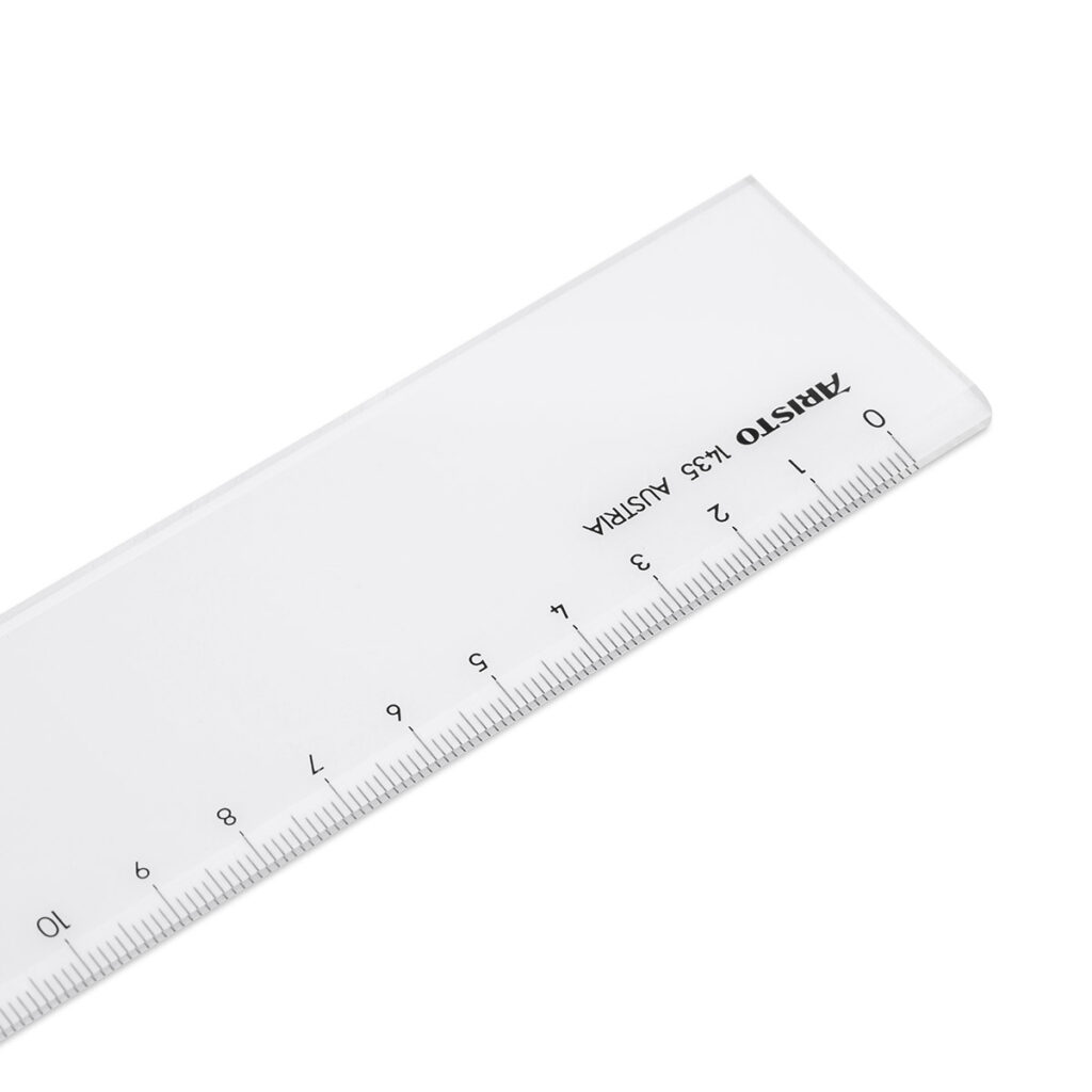 Lineal 50 cm, mit mm-Teilung - ARISTO